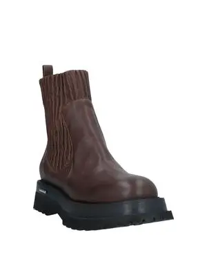 Malloni Leather Chelsea Ankle Boots