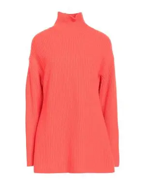 JUCCA Turtleneck Knit Top - Tomato Red