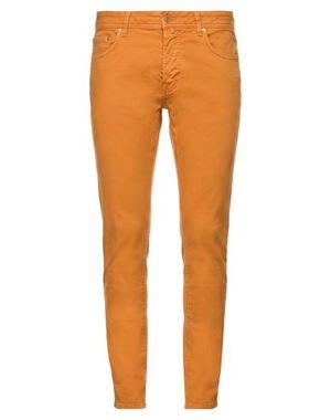 JACOB COHЁN Pants Rust Size Cotton, Elastane