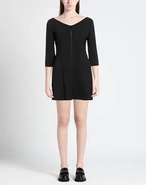TRUSSARDI Mini Trapeze Dress - Black