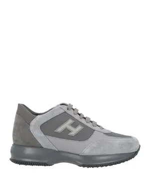 Hogan Sneakers Size Soft Leather, Textile Fibers