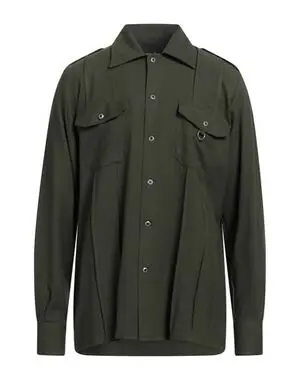 John Richmond Shirt Size Viscose, Wool, Elastane - Green