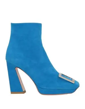 ROGER VIVIER Ankle Boots - Blue
