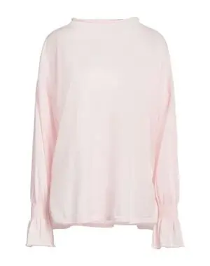 Wolford Turtleneck Light Cashmere Top - Pink