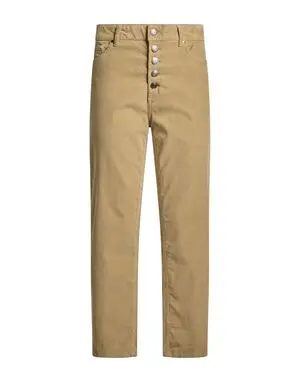DONDUP Cropped Tapered Corduroy Pants - Grey