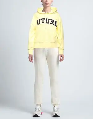 MSGM Organic Cotton Embroidered Sweatshirt - Yellow
