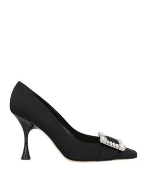 SERGIO ROSSI Pumps Size Textile Fibers - Black