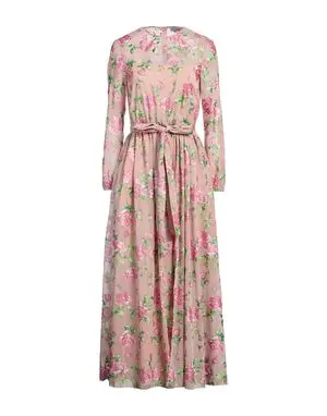 Red Valentino Floral-print Maxi Dress - Pink