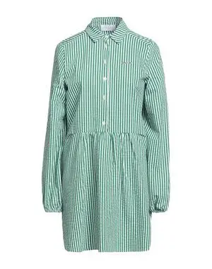 GAELLE PARIS Stripe Mini Shirt Dress