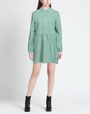 GAELLE PARIS Stripe Mini Shirt Dress