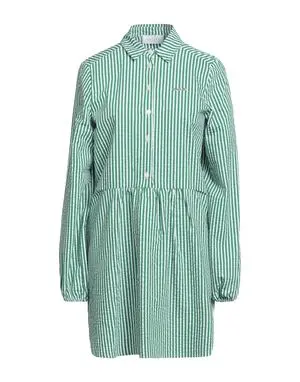 GAELLE PARIS Stripe Mini Shirt Dress