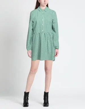 GAELLE PARIS Stripe Mini Shirt Dress