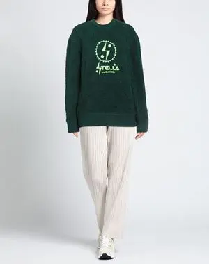 Stella McCartney Sweatshirt Dark Size Wool, Polyamide, Elastane, Polyester
