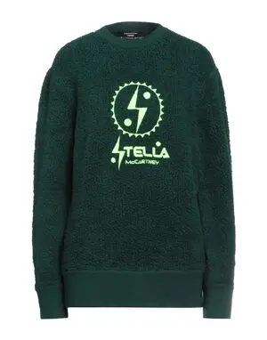 Stella McCartney Sweatshirt Dark Size Wool, Polyamide, Elastane, Polyester