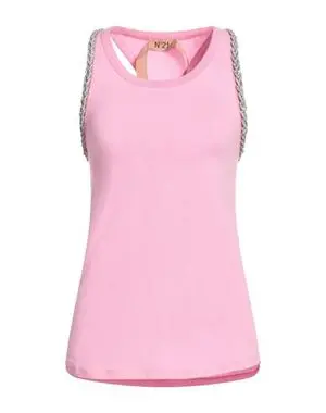 N°21 Embellished Cotton Tank Top