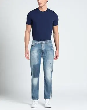 John Richmond Cotton And Elastane Jeans