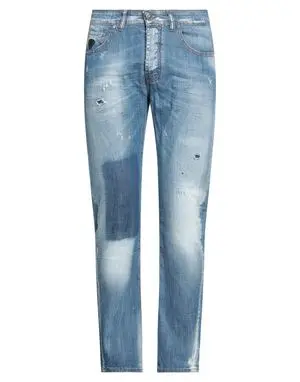 John Richmond Cotton And Elastane Jeans