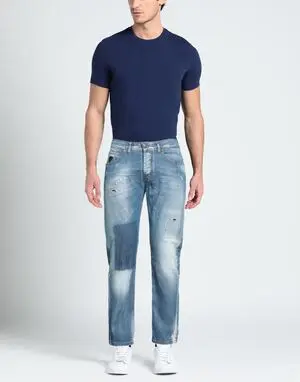 John Richmond Cotton And Elastane Jeans