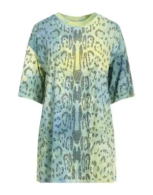 Roberto Cavalli Printed T-shirt With Crystals