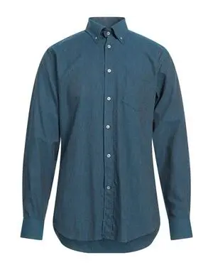 Paul & Shark Shirt Deep Teal Size Cotton - Blue