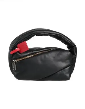 OFF-WHITE™ Leather Hobo Bag - Black