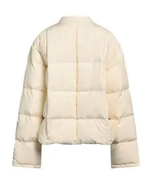 JIL SANDER Quilted Polyester Puffer Jacket - White
