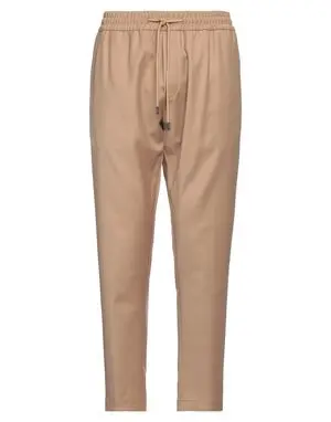 DONDUP Tapered Virgin Wool-blend Pants - Beige