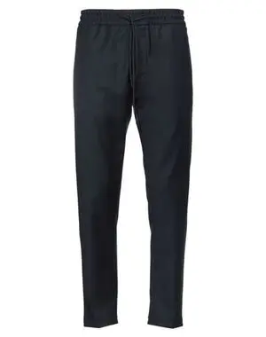 DONDUP Tapered Virgin Wool-Blend Pants Blue