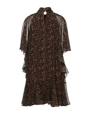 Erdem Leopard-print Voile Midi Dress
