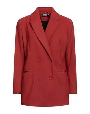 Chiara Boni La Petite Robe Double-breasted Jacket - Red
