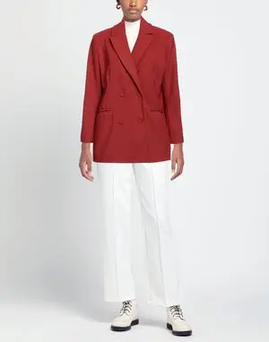 Chiara Boni La Petite Robe Double-breasted Jacket - Red