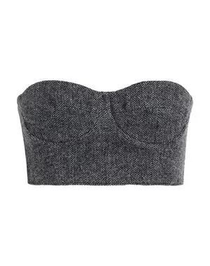 Max & Co. De-coated Wool Corset Top