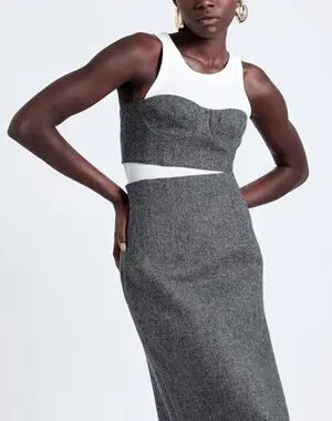 Max & Co. De-coated Wool Corset Top