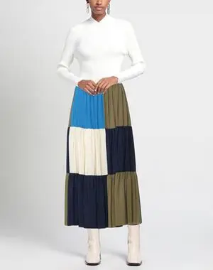 JUCCA Midi Skirt In Acetate And Silk