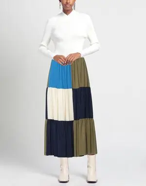 JUCCA Midi Skirt In Acetate And Silk