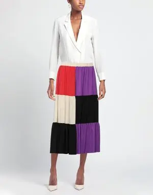 JUCCA Midi Skirt In Acetate And Silk