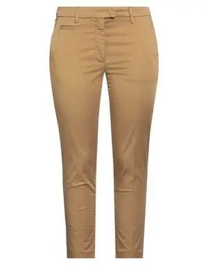 DONDUP Tapered Cropped Pants - Brown