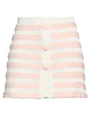 Balmain Mini Skirt In Virgin Wool Blend