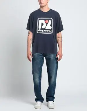 Dsquared2 T-shirt Size Cotton, Viscose - Navy