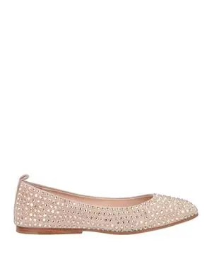 EDDY DANIELE Ballet Flats With Swarovski Crystals