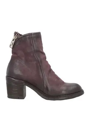 A.S.98 Soft Leather Ankle Boots - Purple