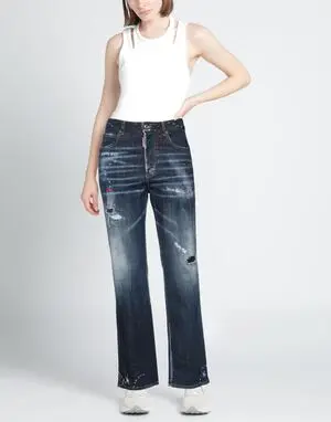 Dsquared2 Straight-leg Jeans With Distressed Detail