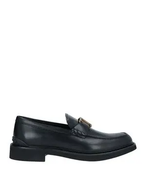 TOD'S Man Loafers Black Size 5.5 Soft Leather Black