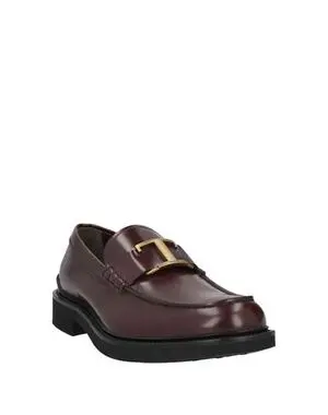 TOD'S Loafers Size Soft Leather - Red