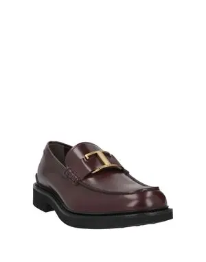 TOD'S Loafers Size Soft Leather - Red