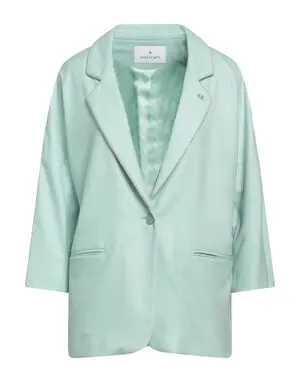 MANUEL RITZ Single-breasted Blazer - Green