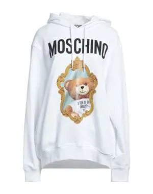 Moschino Organic Cotton Sweatshirt - White