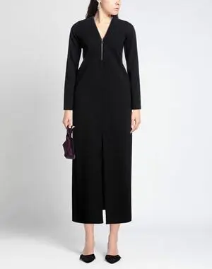 SEVENTY VENEZIA Midi Dress Size Viscose, Polyamide, Virgin Wool, Elastane