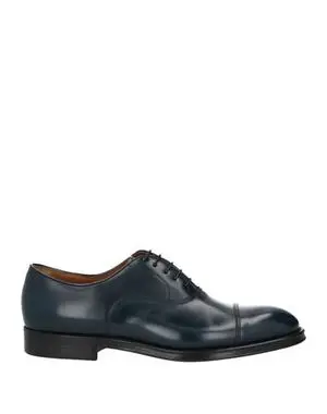 DOUCAL'S DOUCAL'S Leather Oxford Shoes Navy Blue