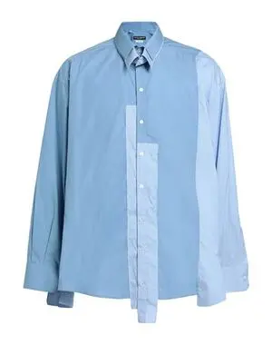 Dolce & Gabbana Shirt Size Cotton, Polyamide, Elastane - Pastel Blue